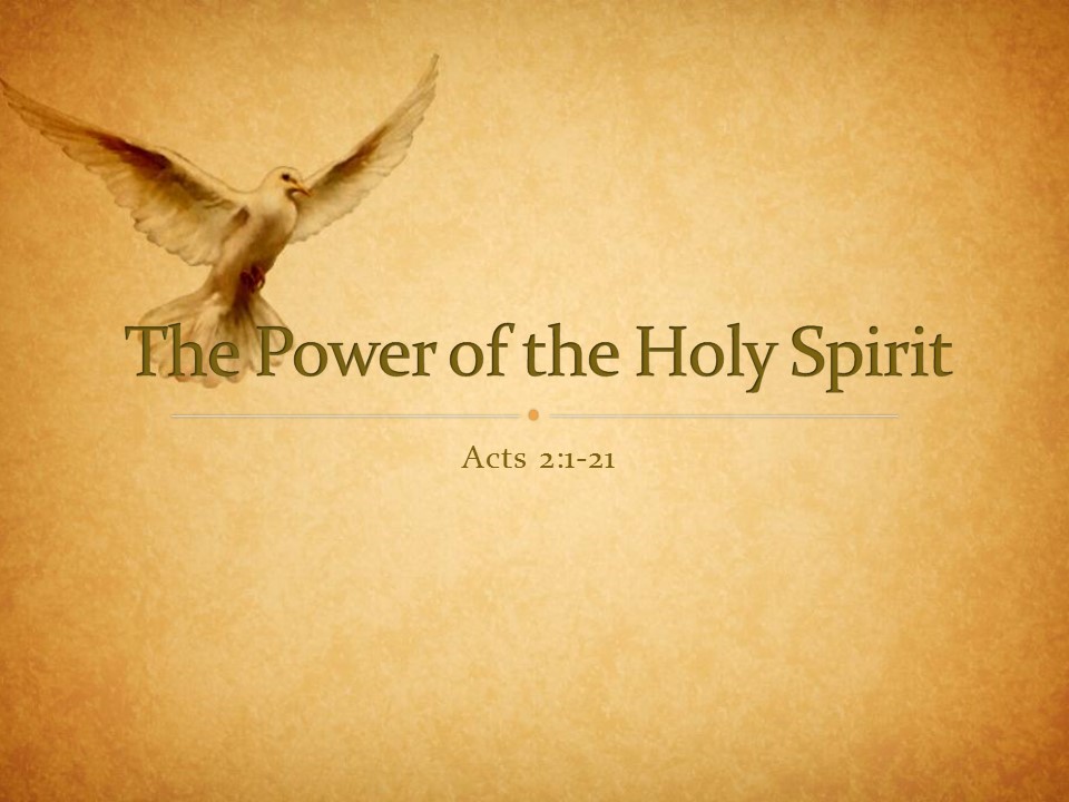 The Holy Spirit Wind