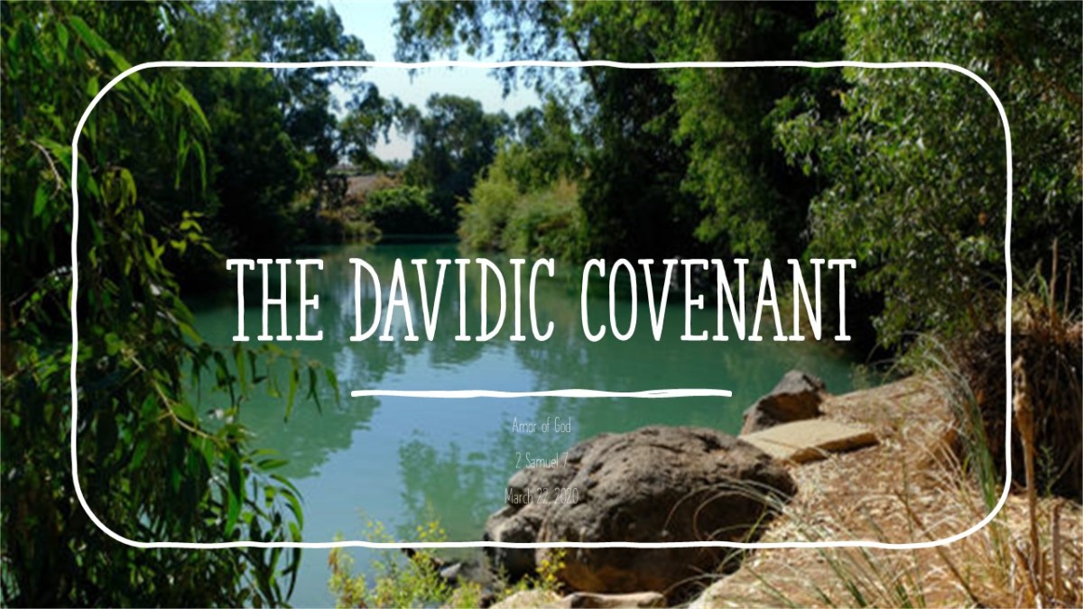 The Davidic Covenant – Chasing the Wind